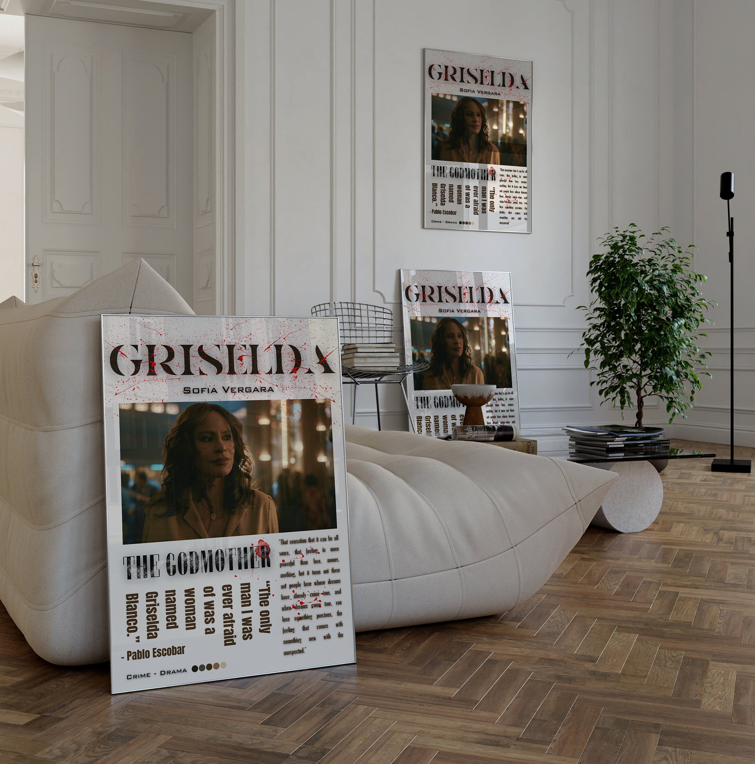 Griselda TV Series Poster, Digital Print, Griselda Blanco, Mafia Series ...