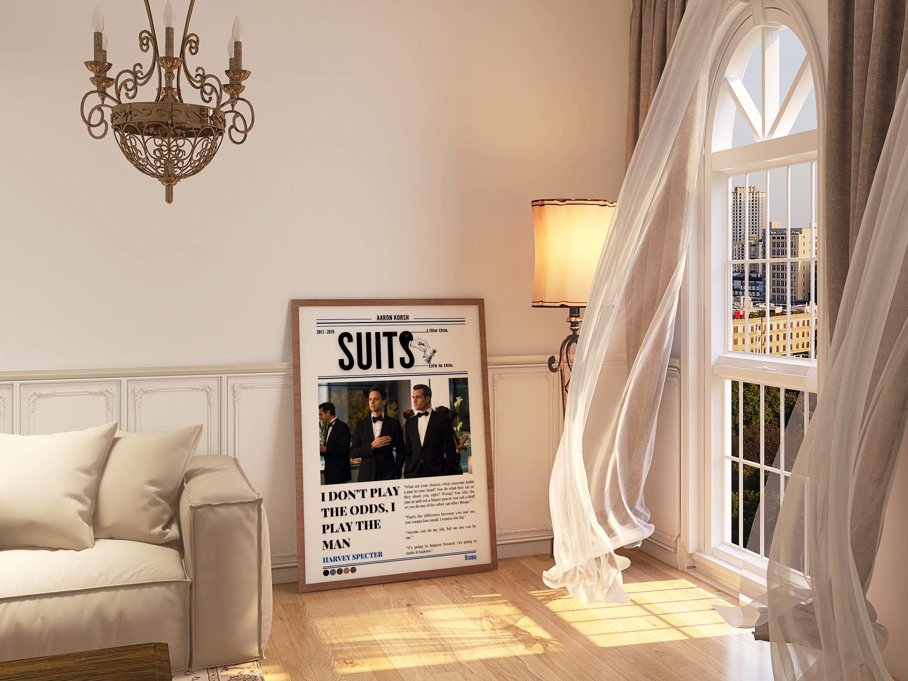 Suits Tv Series Poster, Harvey Specter, Suits, Print, Wall Art, Mike ...