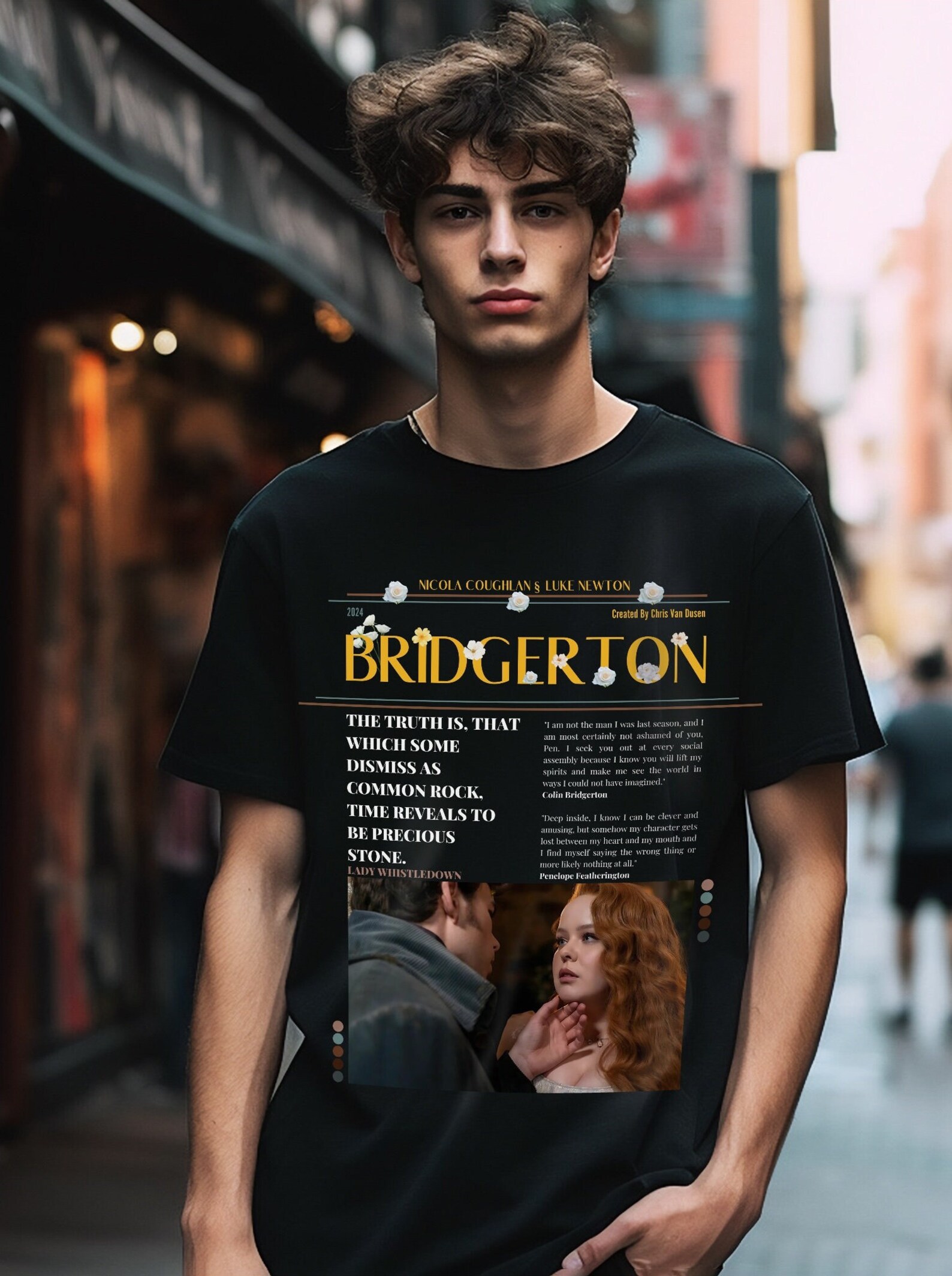 Bridgerton T-shirt, Polin Fan Club Shirt, Colin Bridgerton T-shirt ...
