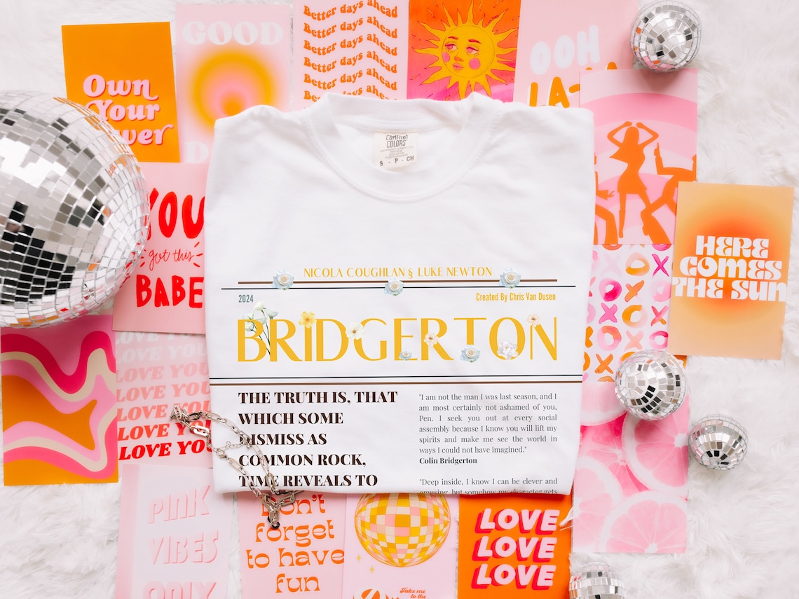 Bridgerton T-shirt, Polin Fan Club Shirt, Colin Bridgerton T-shirt ...