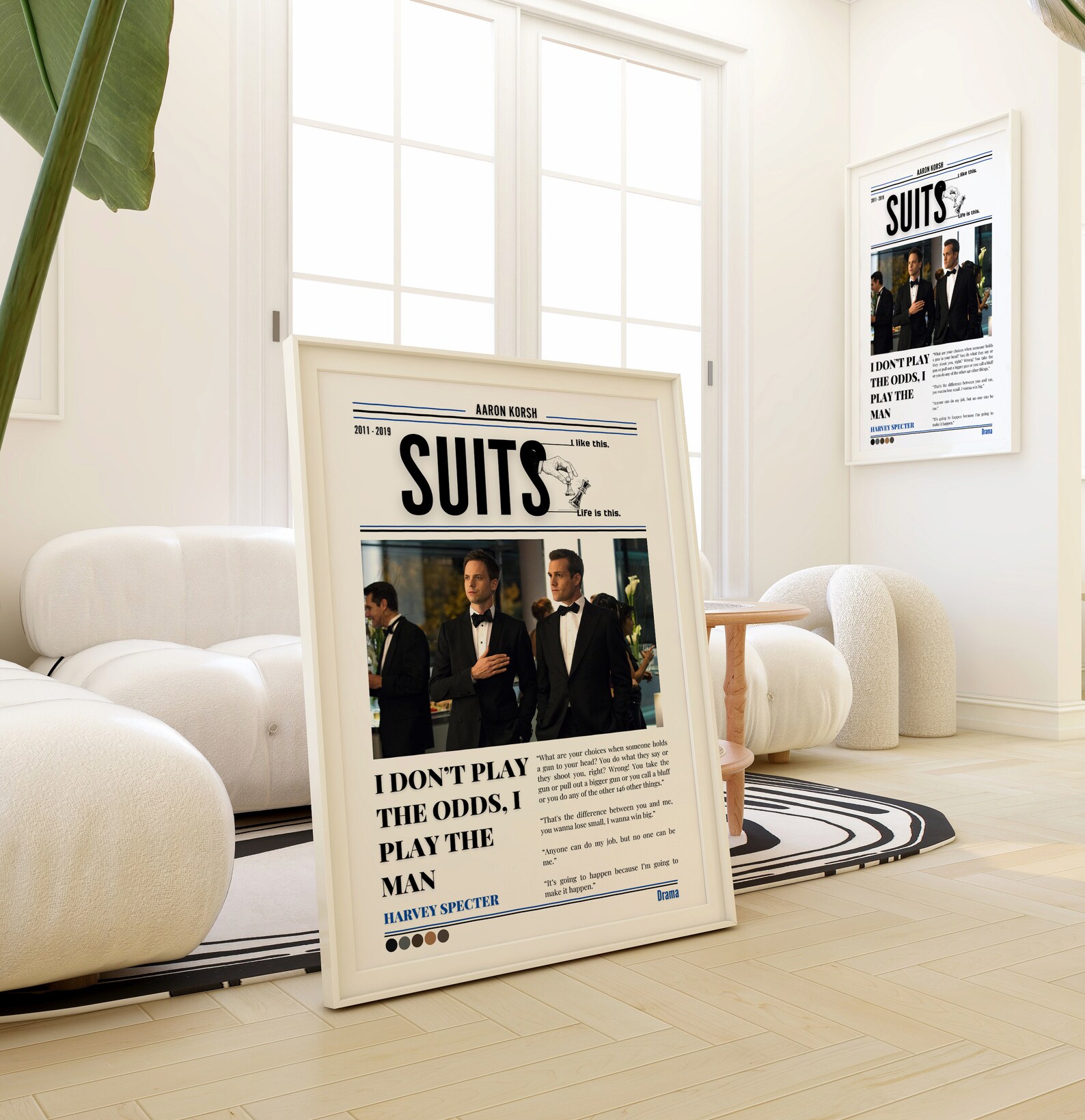 Suits Tv Series Poster, Harvey Specter, Suits, Print, Wall Art, Mike ...