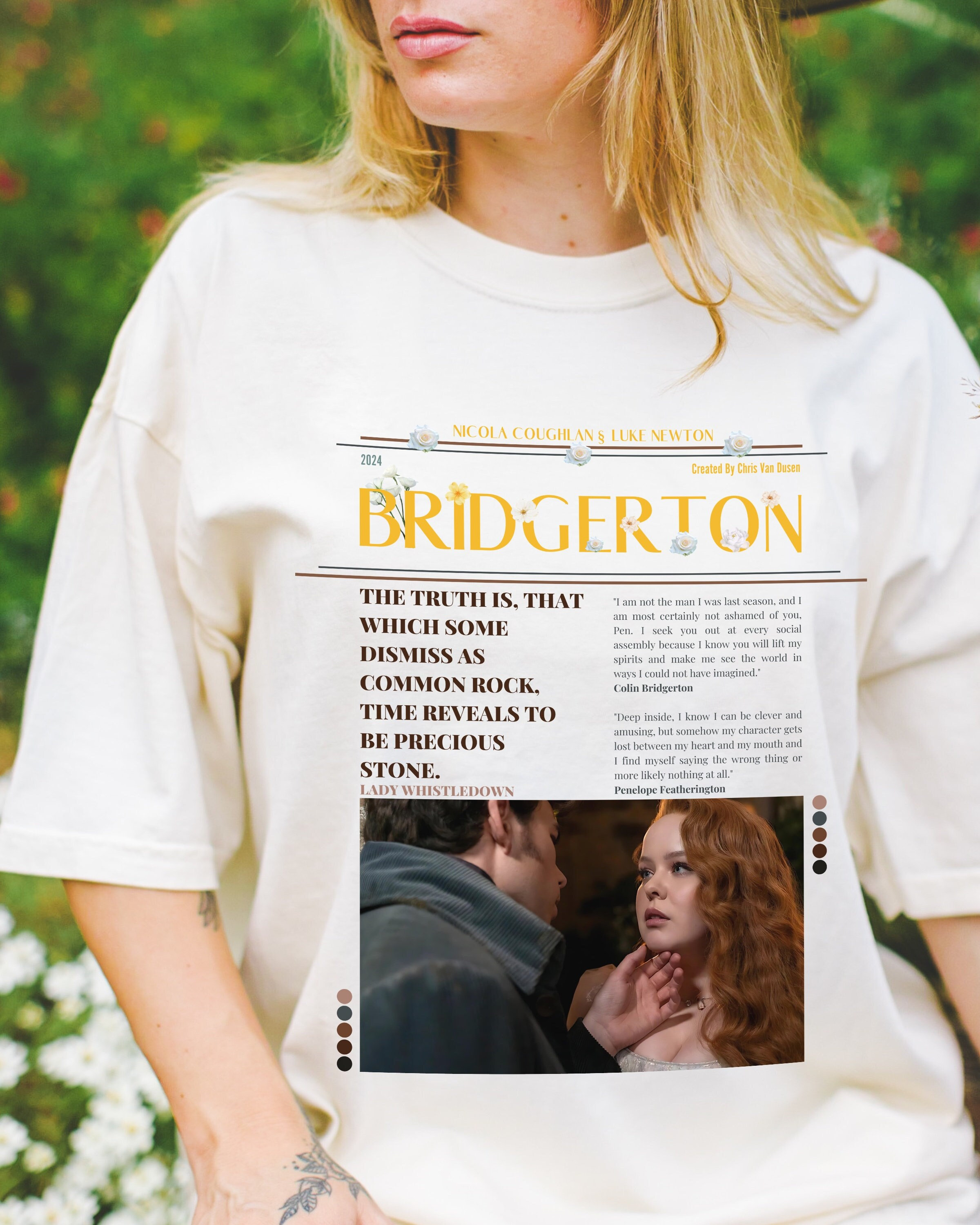 Bridgerton T-shirt, Polin Fan Club Shirt, Colin Bridgerton T-shirt ...