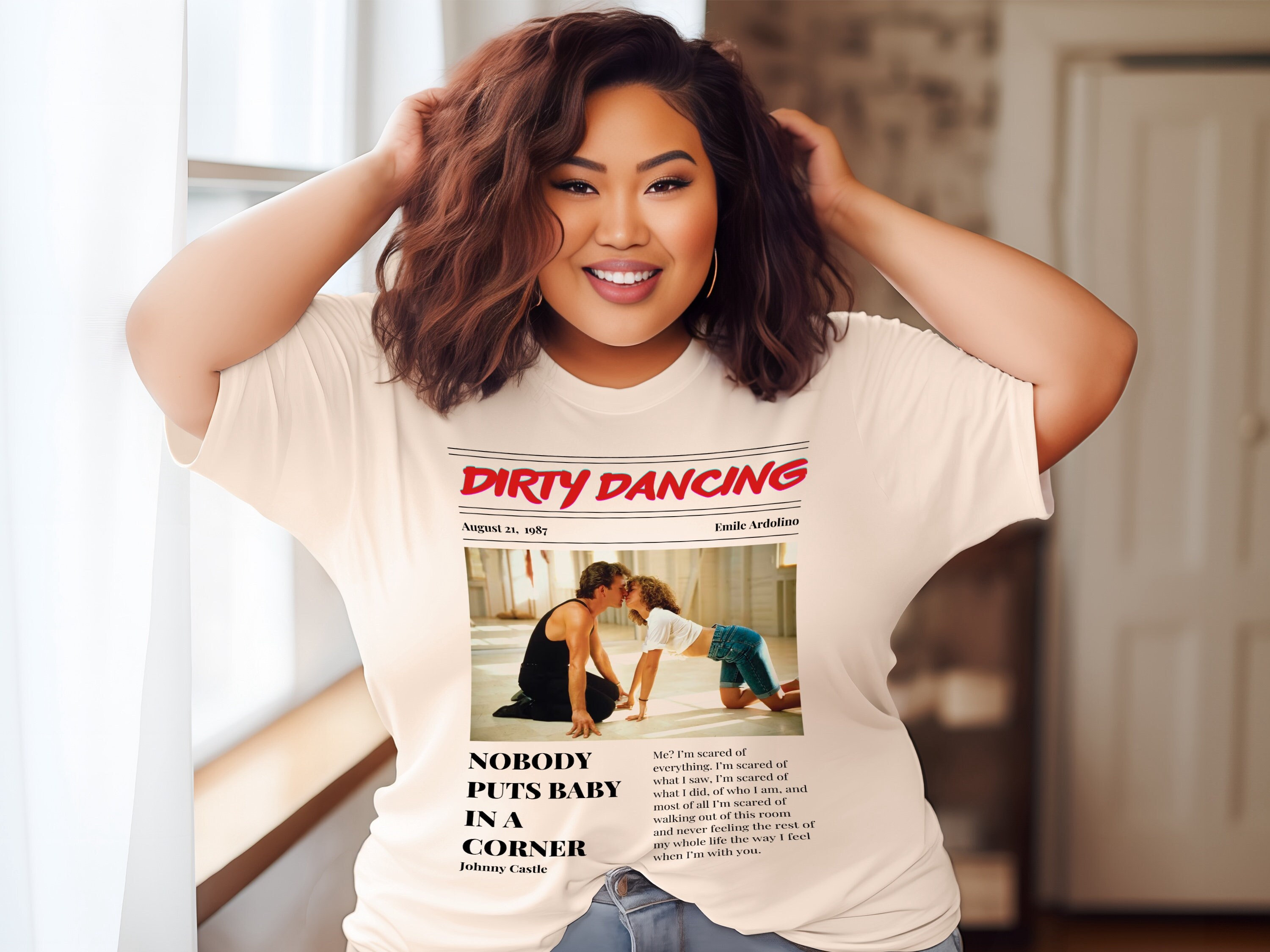 Dirty Dancing T-shirt, 80s Movie T-shirt, Patrick Swayze T-shirt, 80s ...