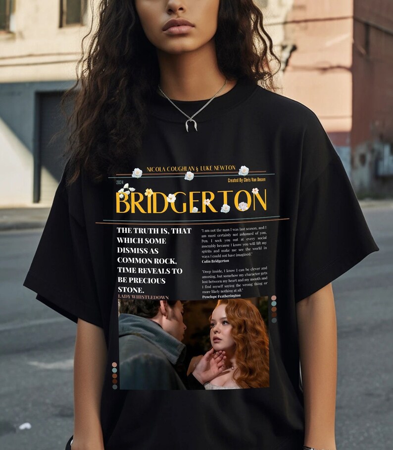 Bridgerton T-shirt, Polin Fan Club Shirt, Colin Bridgerton T-shirt ...