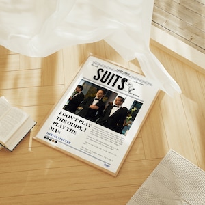 Suits Tv Series Poster, Harvey Specter, Suits, Print, Wall Art, Mike ...