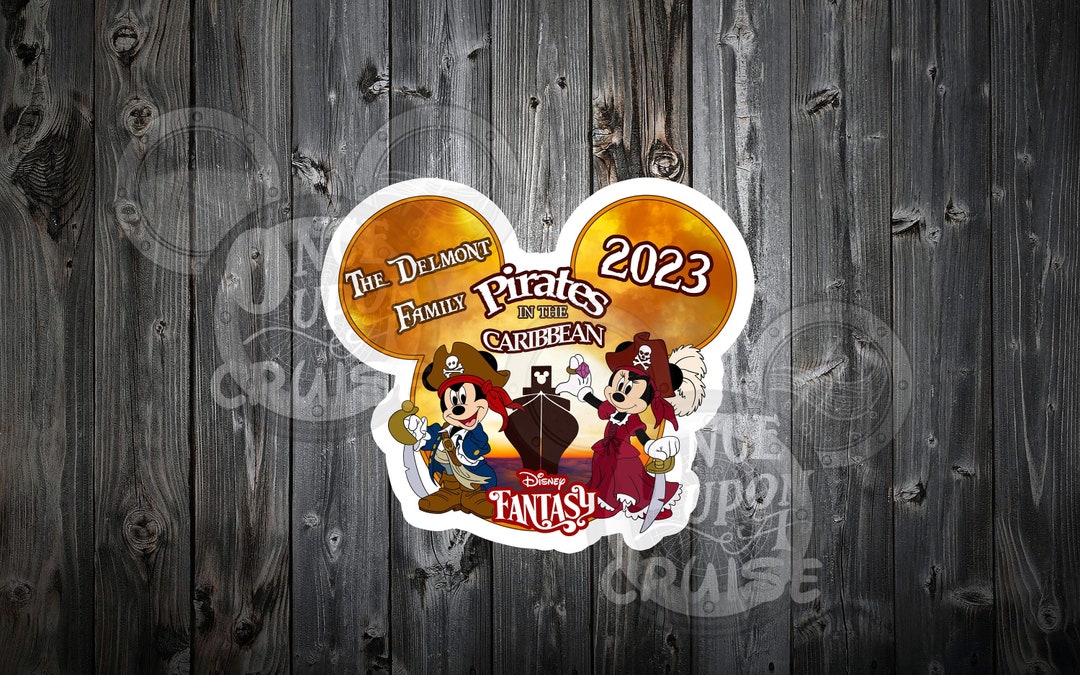 DCL Pirates in the Caribbean Pirate Night Mickey & Minnie Mouse Disney ...