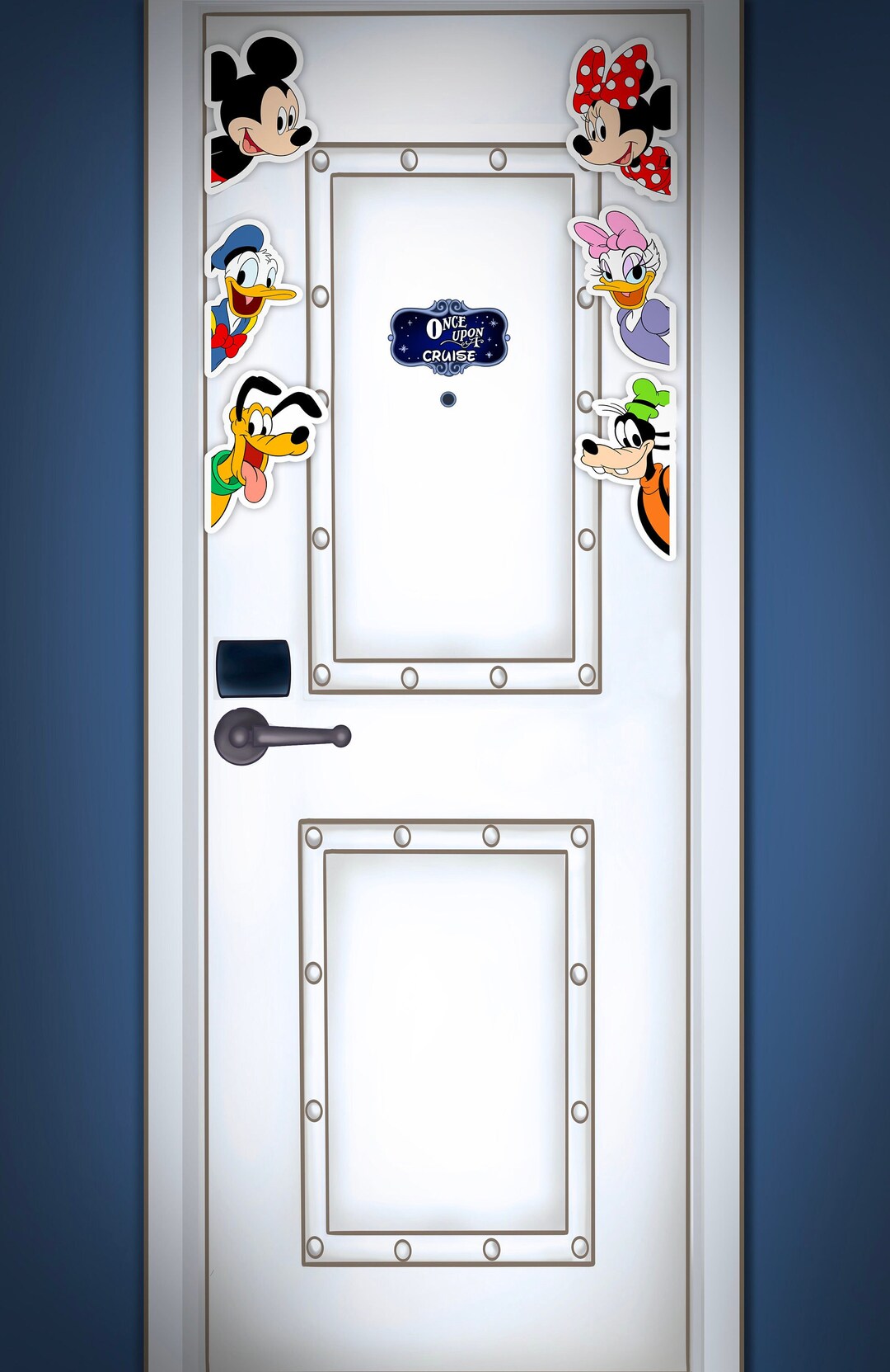 Disney Cruise Disney Classic Fab 5 Mickey, Minnie, Pluto, Donald, Goofy ...