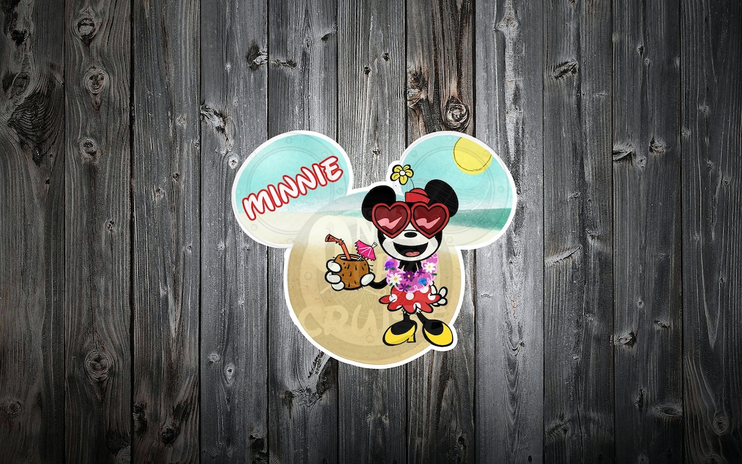 Castaway Cay & Lookout Cay Minnie Mouse Disney Cruise Personalized 8 ...