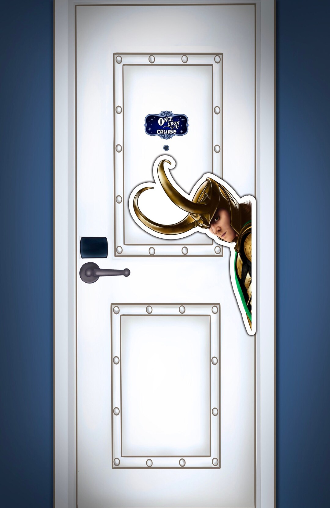 Marvel Day at Sea Disney Cruise Thor Loki Large Painted Character ...