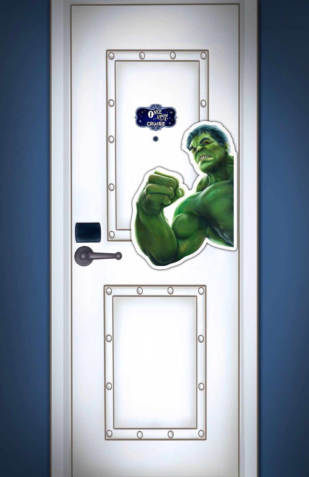 Marvel Day at Sea Disney Cruise Avengers the Hulk Painted Character ...