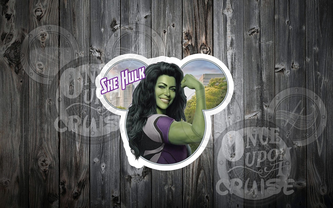Disney Cruise Line Marvel She Hulk Inspired Mickey Shaped Magnet ...