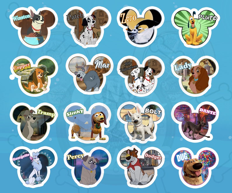 DCL Disney Cruise Line Disney Dogs -dug, Pluto Etc. Personalized Mickey ...