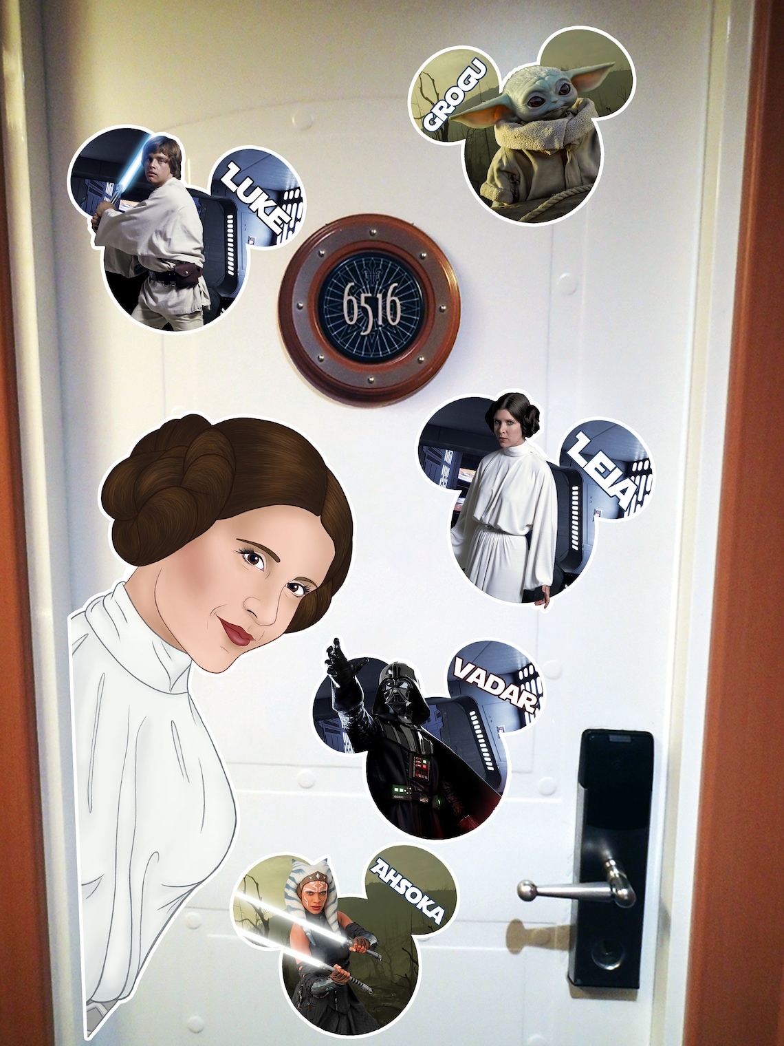 CUSTOM Disney Inspired Extra Large Painted Characters for | Etsy