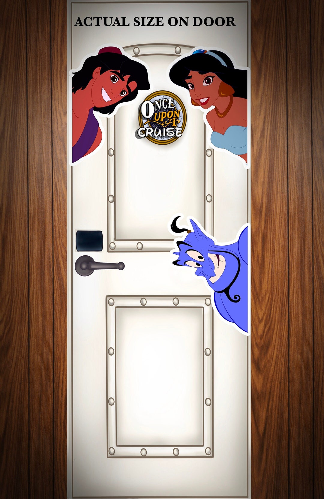 Disney Cruise Aladdin Packages EXTRA Large Digitally Painted Aladdin ...