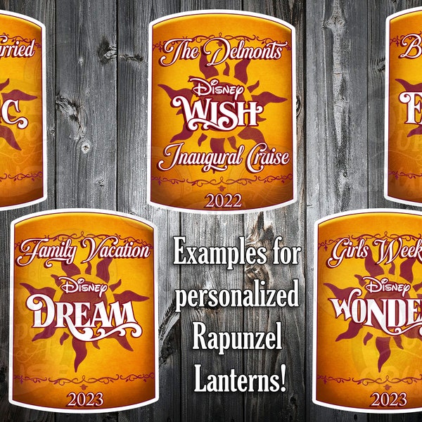 Dcl Door Magnets Rapunzel - Etsy