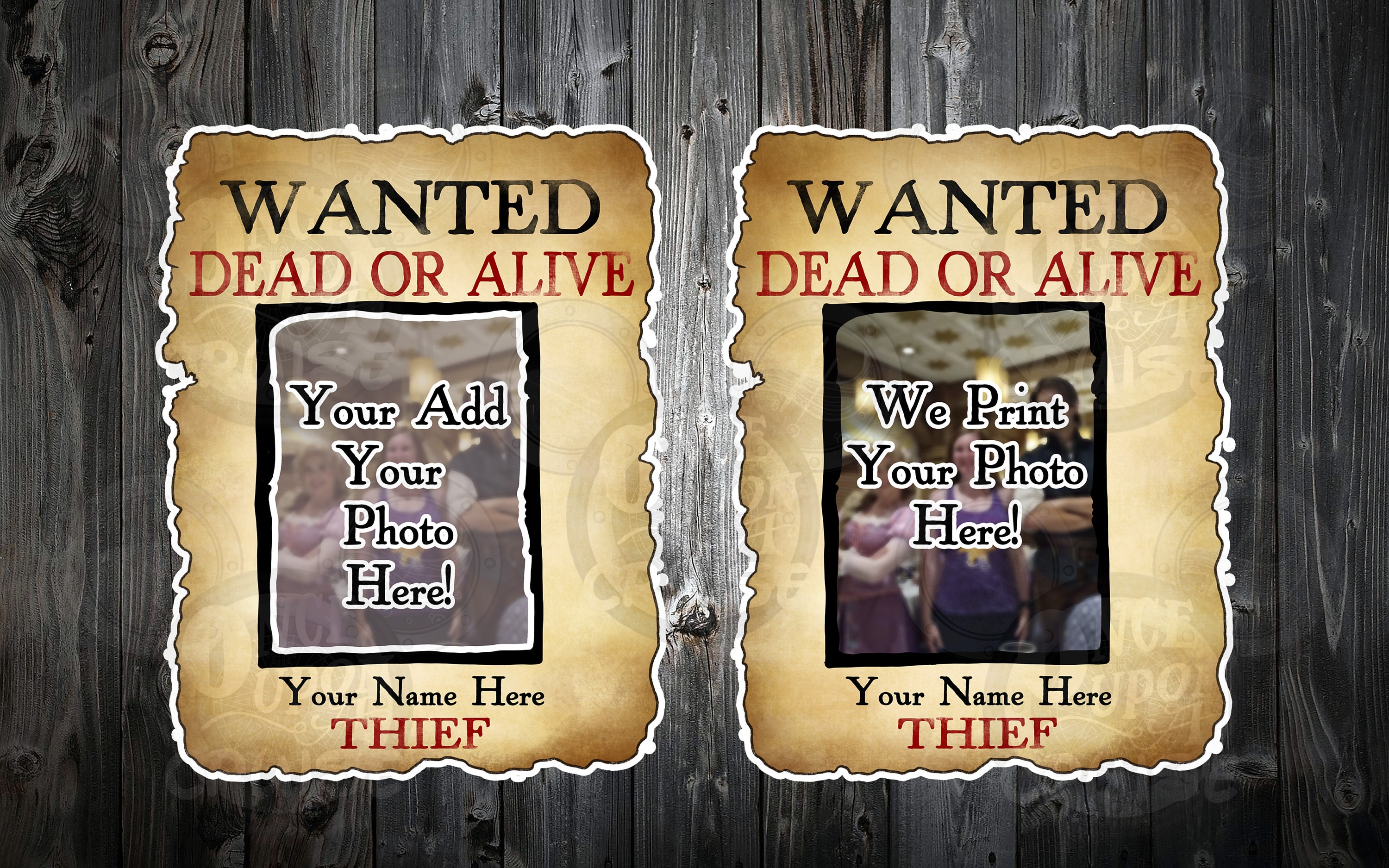 Tangled Wanted Poster Template