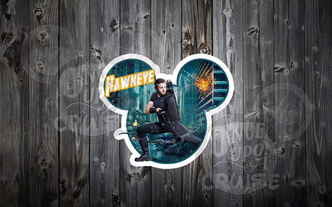 Disney Cruise Line Hawkeye Avengers Inspired DCL Mickey Shaped Magnet ...