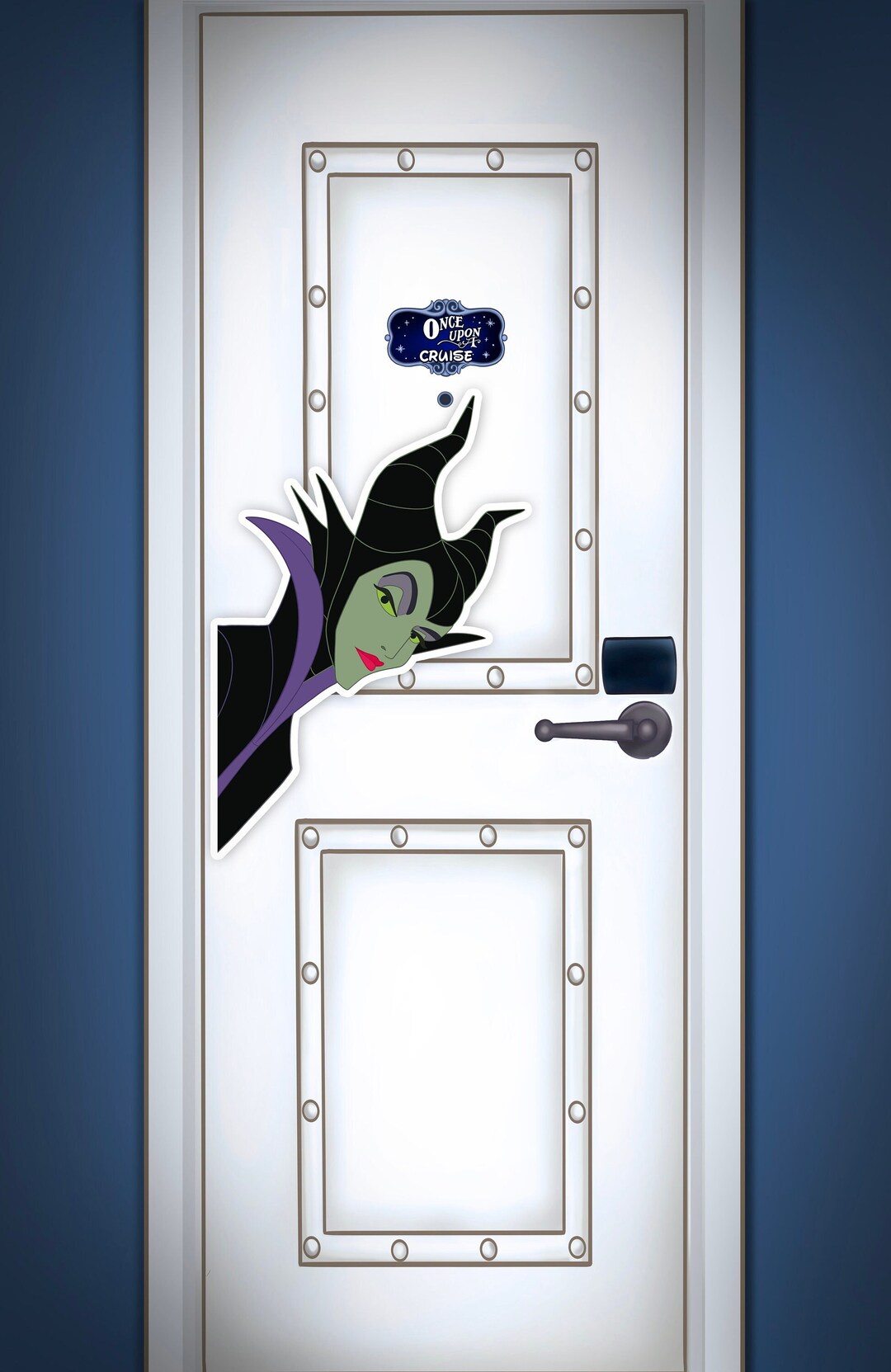 Disney Inspired Extra Large Classic Sleeping Beauty Maleficent Painted ...