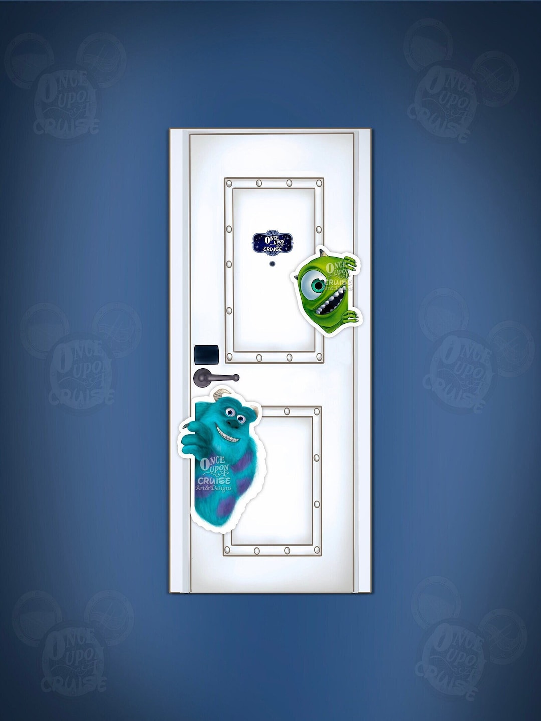 Disney Wish Pixar Day at Sea Sully & Mike Large Monsters Inc. Disney ...