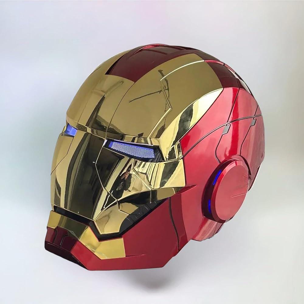 Casco Motorizado Iron Man Mk5, Controlado Por Voz. - Etsy