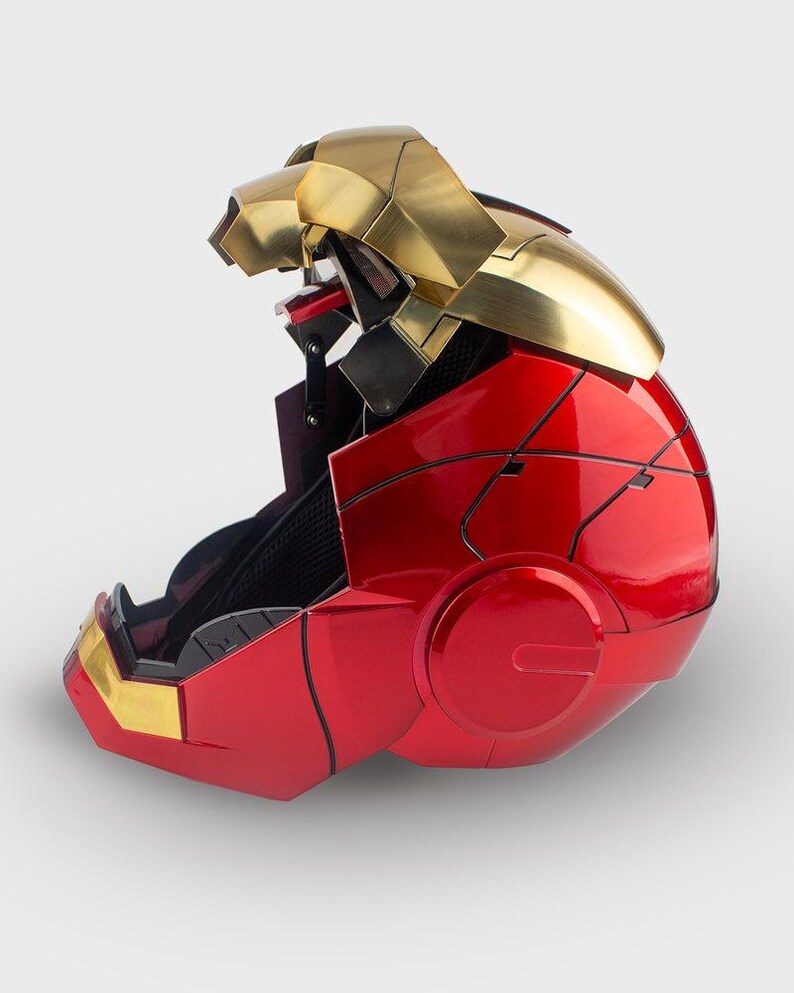 Casco Motorizado Iron Man Mk5, Controlado Por Voz. - Etsy