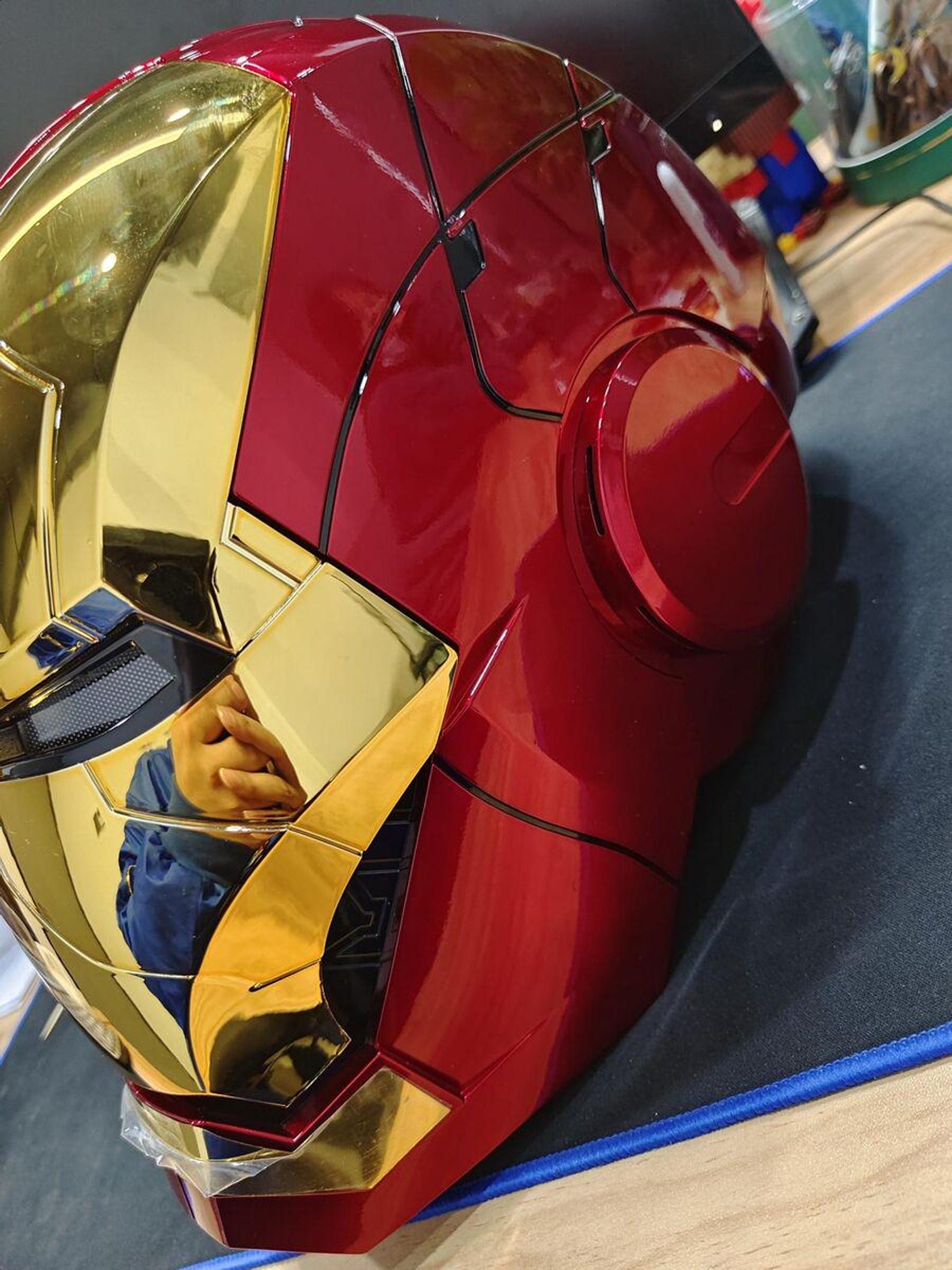 Casco Motorizado Iron Man Mk5, Controlado Por Voz. - Etsy