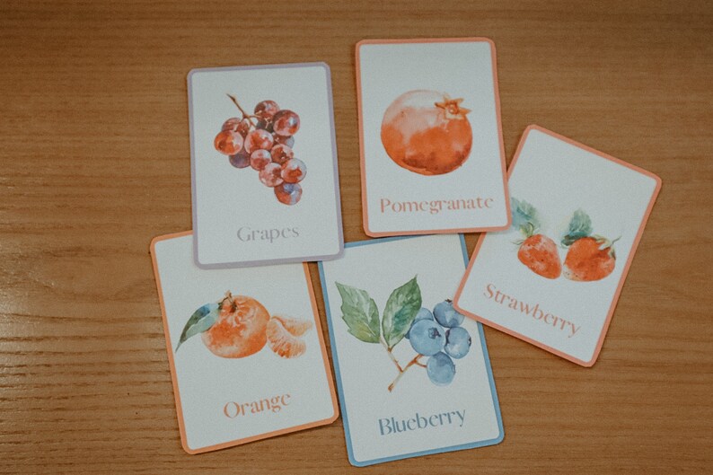 Fruit Memory Match Game, Preschool Printable Flashcards, Preschool ...