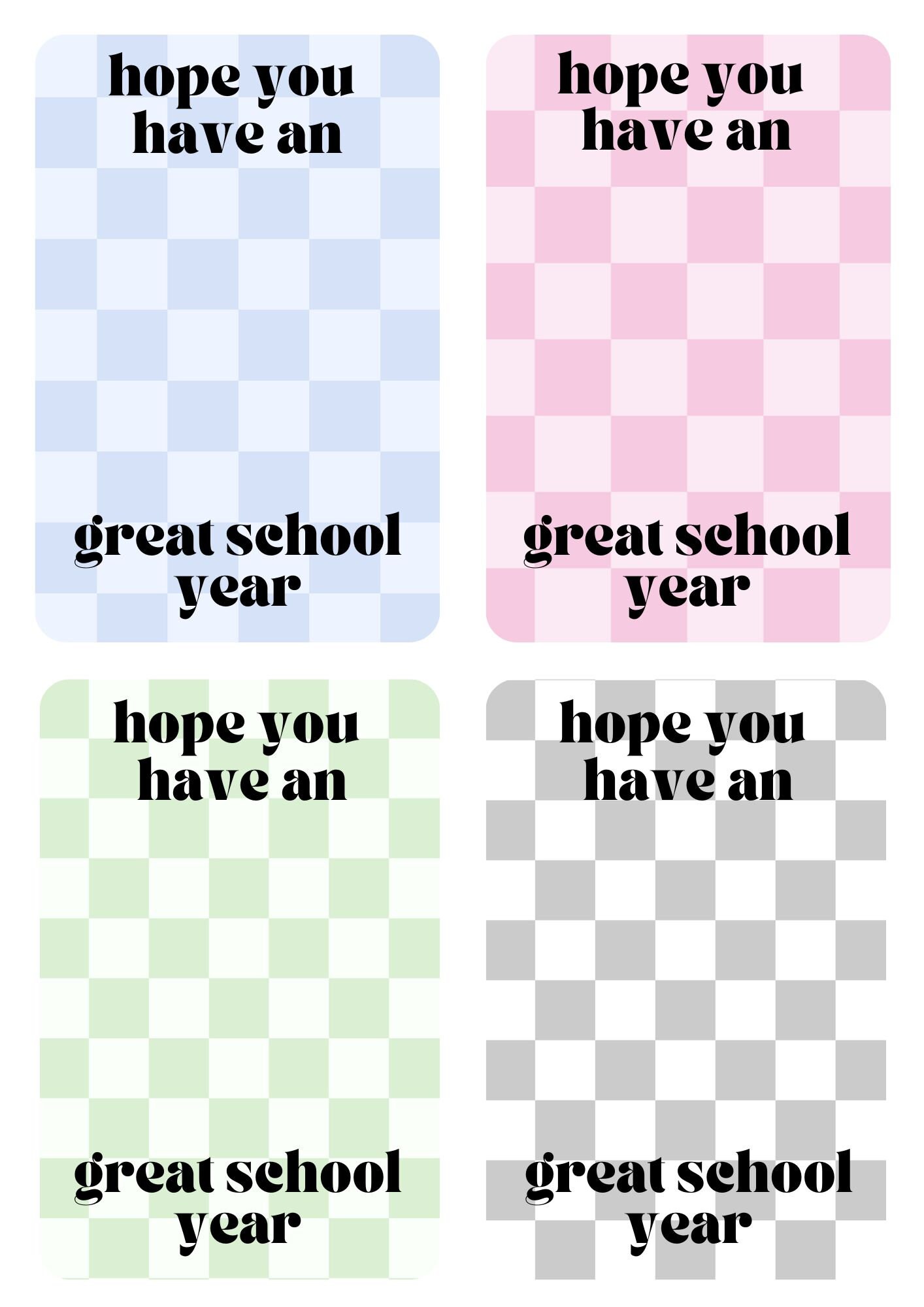 Back to School Gift Tag | Extra Great School Year | Extra Gum Printable ...
