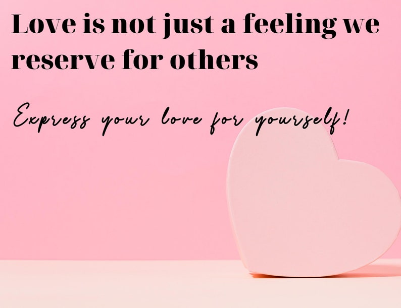 Self-love Letter: Daily Affirmations, Self-care Gift (PDF) - Etsy