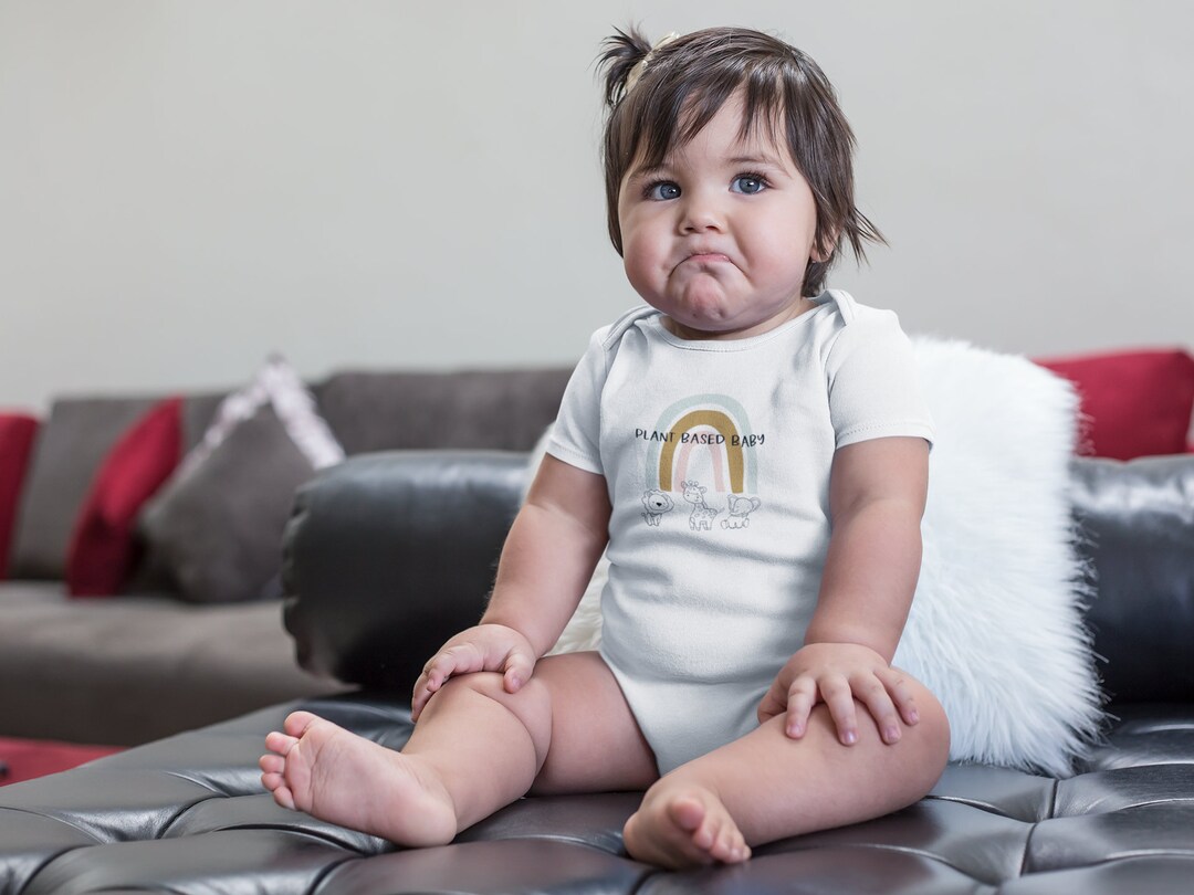 Plant Based Baby Onesie® Organic Baby Bodysuit - Etsy