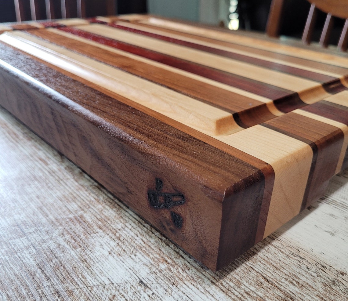 Edge Grain Cutting Board - Etsy