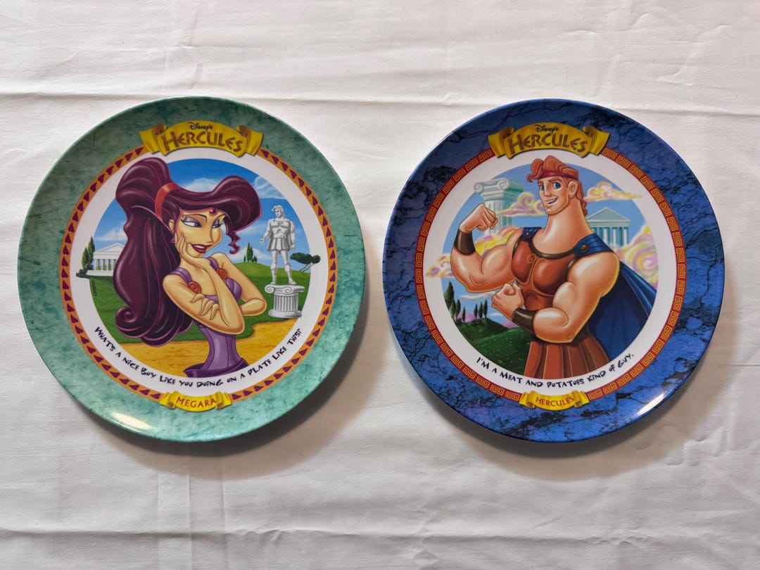 Hercules Plates - Etsy