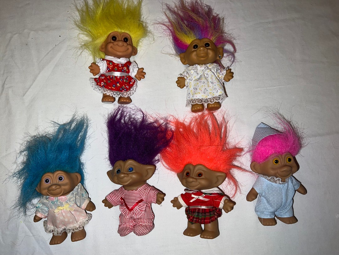 Bundle of 6 Trolls - Etsy