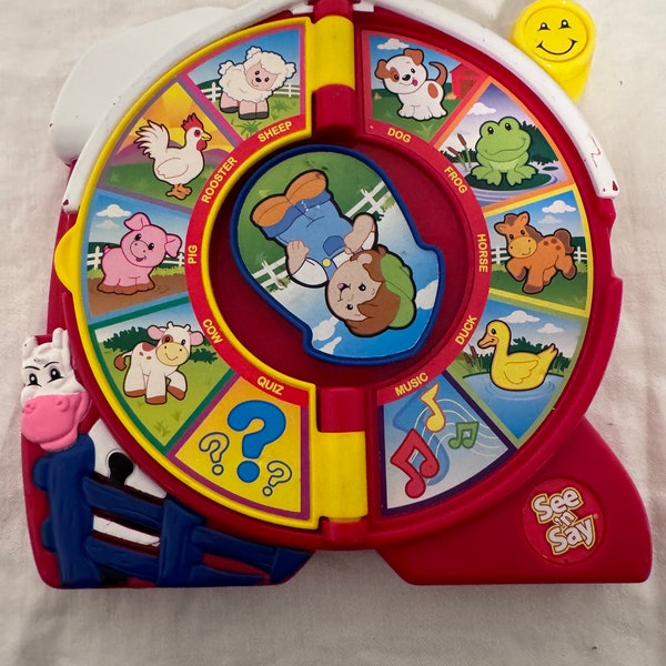 Vintage See N Say - Etsy