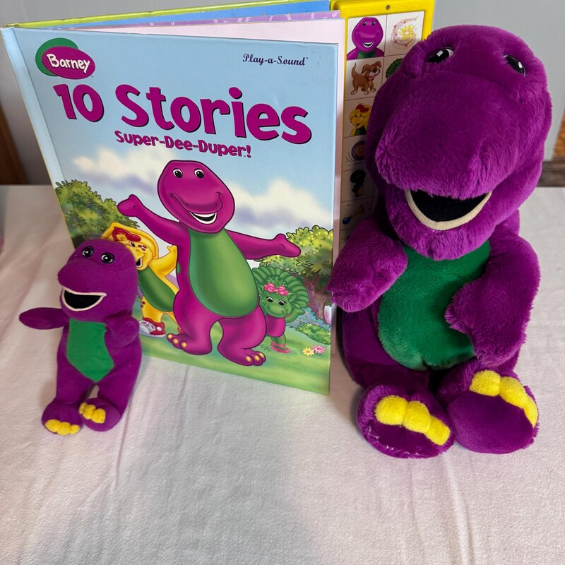 Barney Book - Etsy