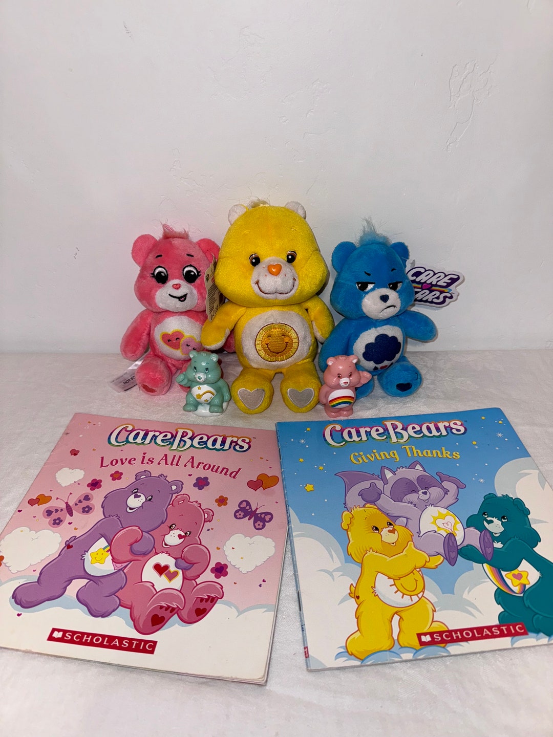 Disney Snow Globe Care Bears 3 Inch Grumpy Bear Micro Plush Toy - Owl ...