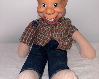 Vintage Howdy Doody Terry Cloth Hand Puppet, 1950's - Etsy