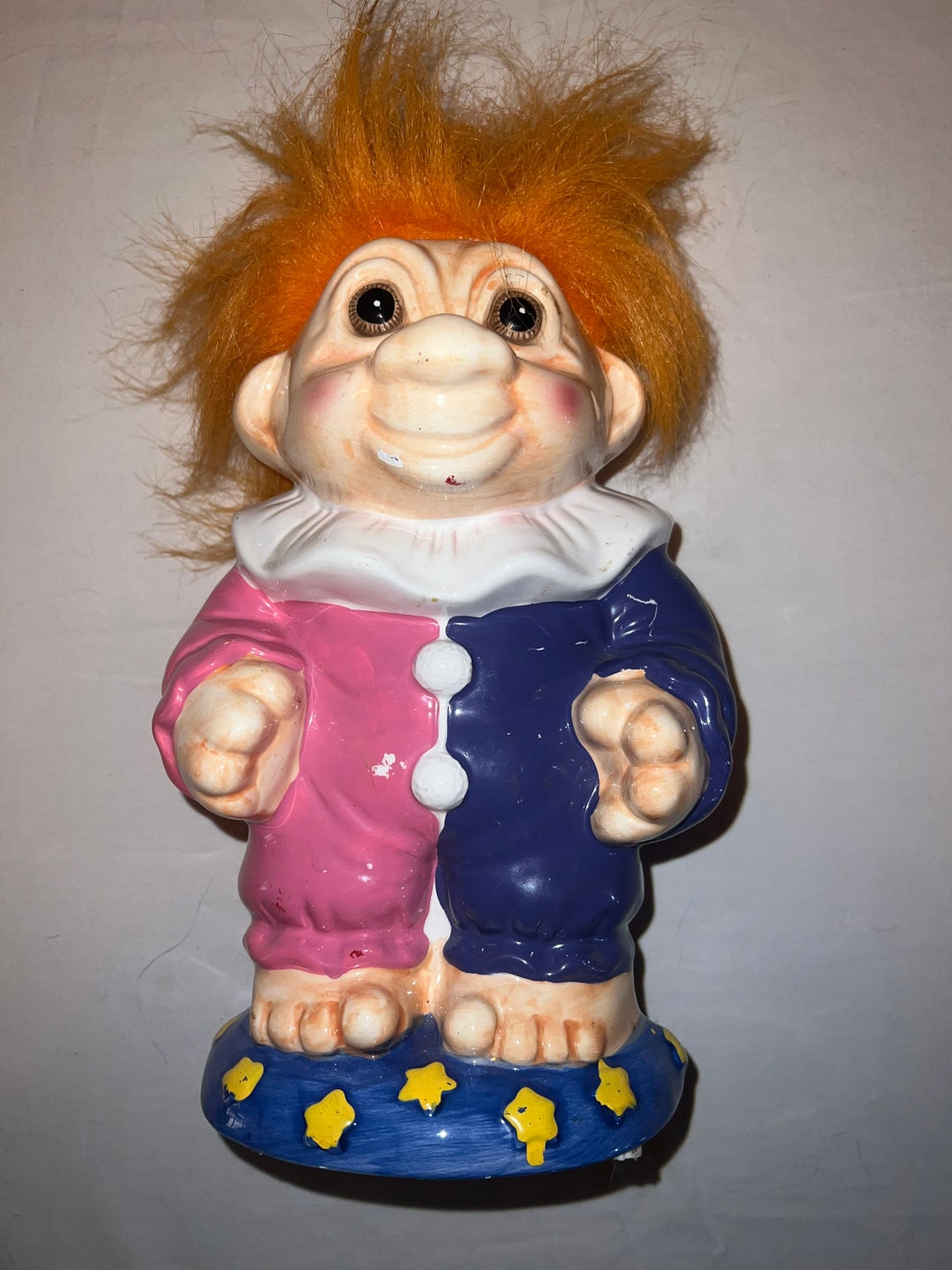 Glass Troll Bank - Etsy