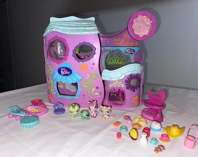 Littlest Pet Shop Tail Wagging Fitness House - Etsy