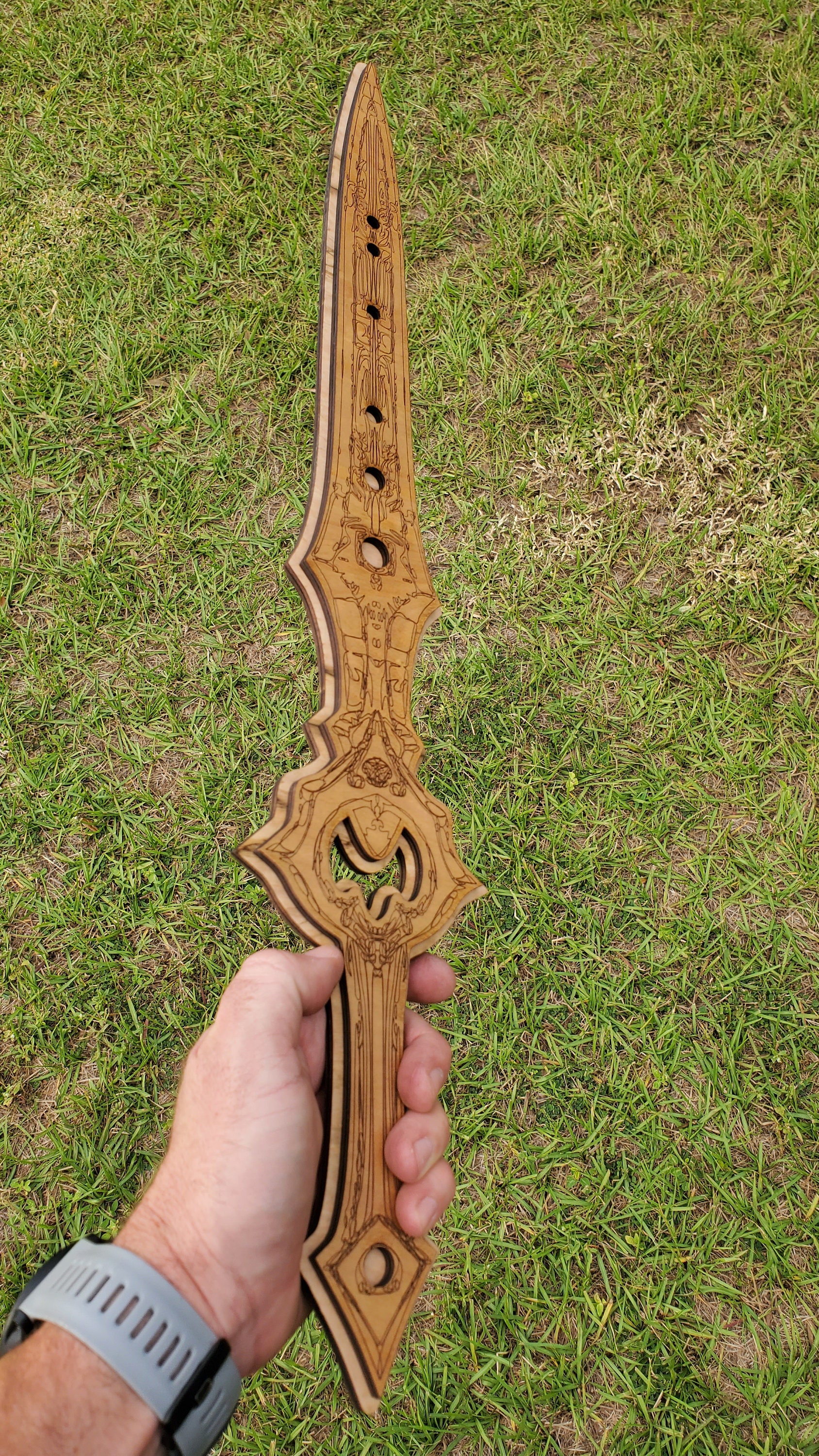 Kids Wooden Infinity Sword - Toy - File Download Only (svg, Dxf, Pdf ...