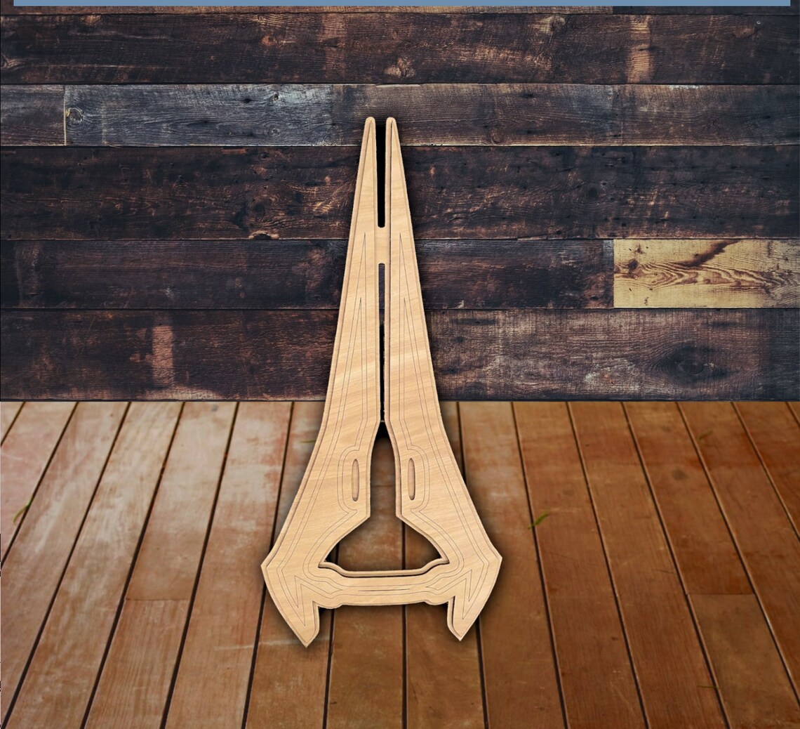 Kids Wooden Halo Energy Sword - Toy - File Download Only (svg, Dxf, Pdf ...
