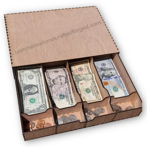 Cash & Money Drawer - Register - File Download Only (svg, Dxf, Pdf, Png ...