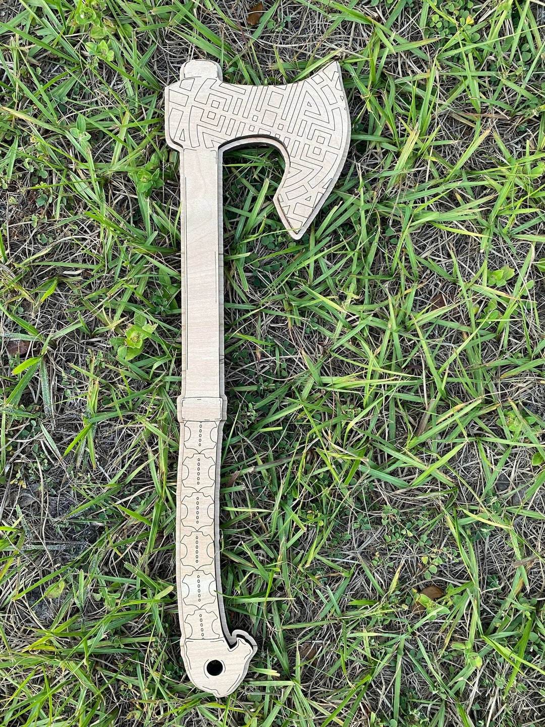 Kids Wooden Battle Axe - Toy - File Download Only (svg, Dxf, Pdf, Png ...