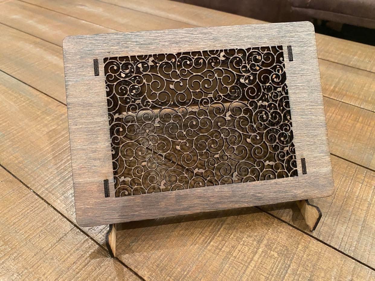 Tablet/ipad Stand - Register Stand With Business Logo Option - File ...