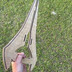 Kids Wooden Halo Energy Sword - Toy - File Download Only (svg, Dxf, Pdf ...