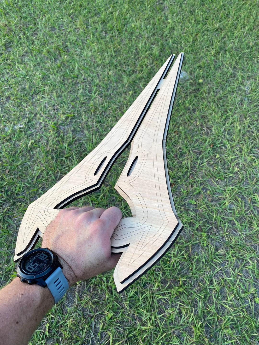 Kids Wooden Halo Energy Sword - Toy - File Download Only (svg, Dxf, Pdf ...