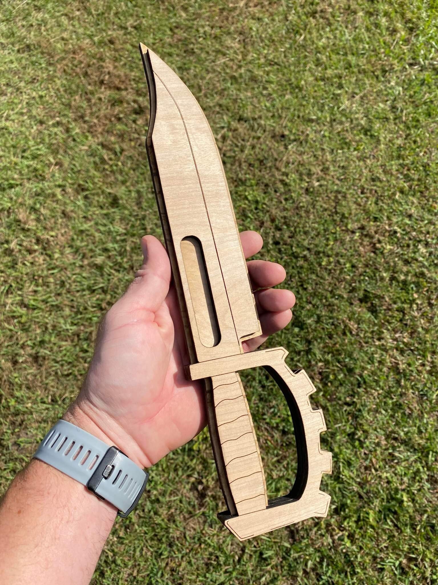 Kids Wooden COD Bowie Knife Toy Call of Duty File Download Only svg ...