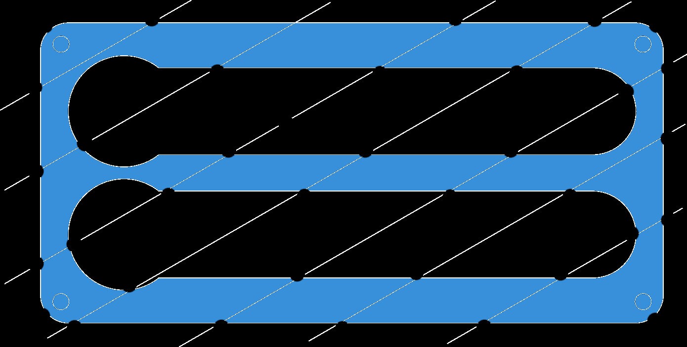 2 Row K-cup Rack / Storage Cabinet Undermount or Wall Mount File ...