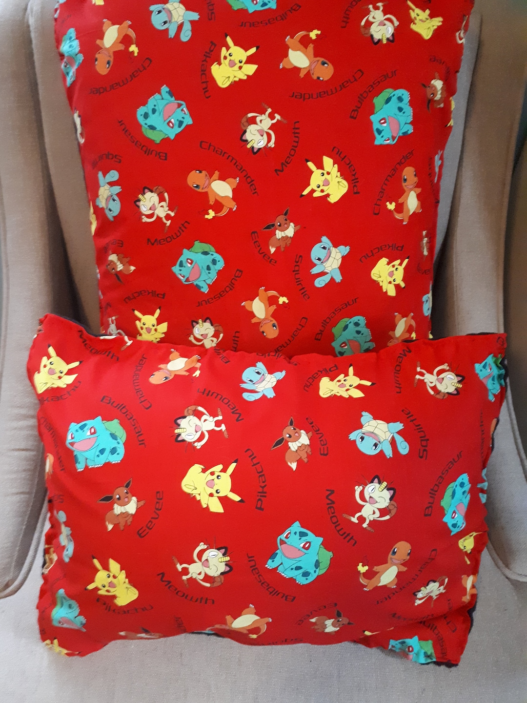 Pokemon Character Pillow Set - Etsy