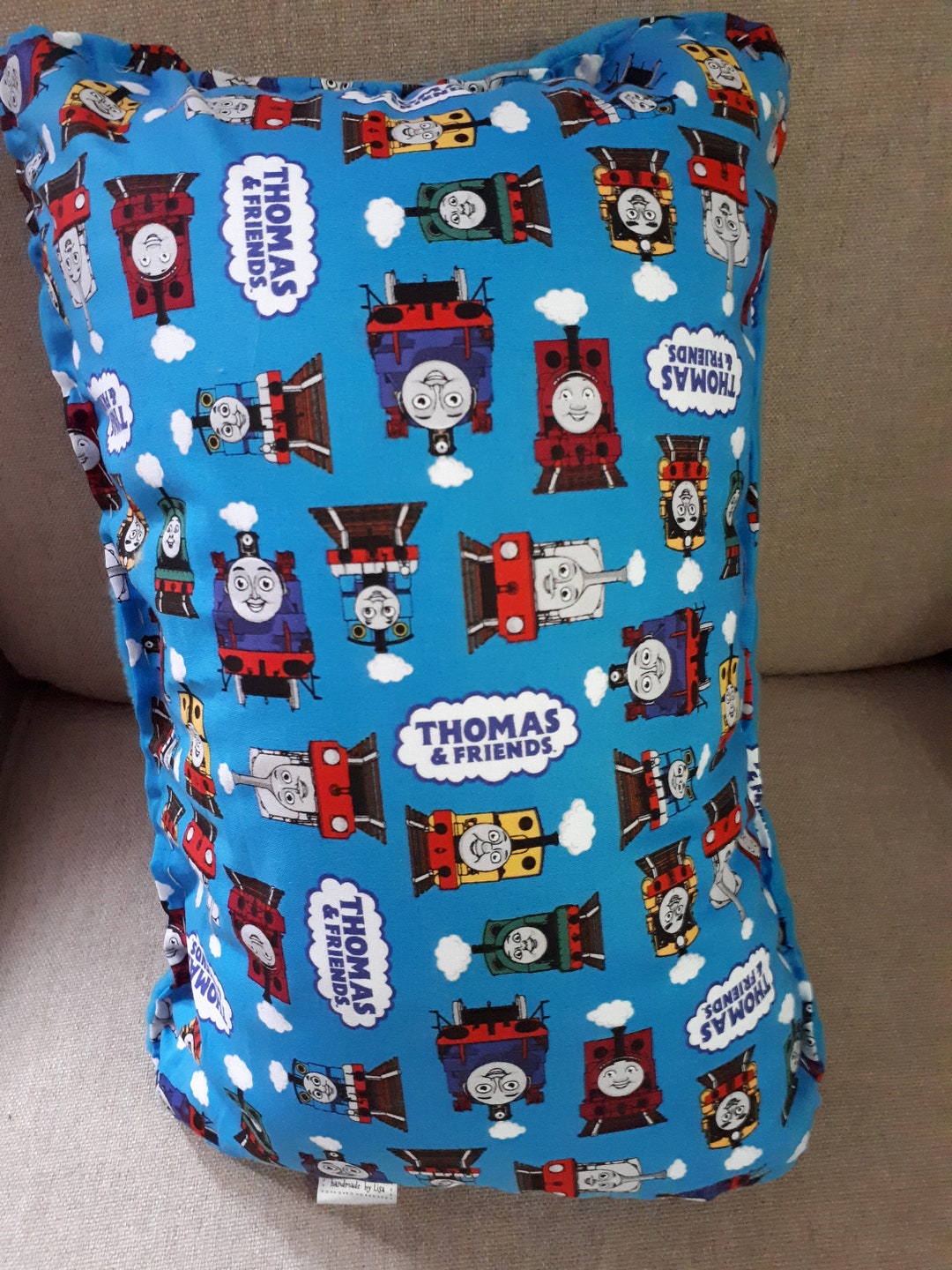 Thomas the Tank Print Pillow - Etsy